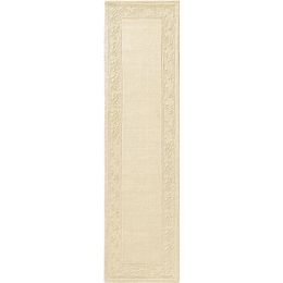 HEINE HOME Witt Hochflorteppich, wollwei&szlig;, Gr&ouml;&szlig;e 70x140 cm - rechteckig