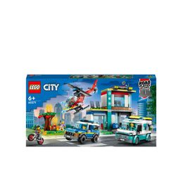 Lego City 60371 Hauptquartier der Rettungsfahrzeuge