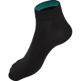 H.I.S. Damen Kurzsocken 20x schwarz Gr&ouml;&szlig;e 35/38