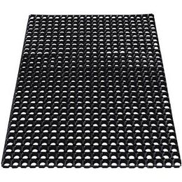 Miltex Fußmatte Eazycare Scrub schwarz 80,0 x 120,0 cm