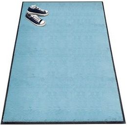 Miltex Fußmatte Eazycare Style pastellblau 120,0 x 200,0 cm