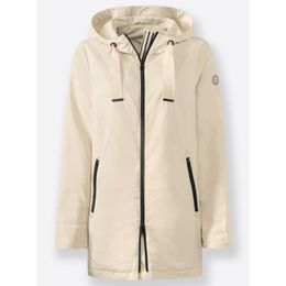 WITT Damen Parka wind- und wasserabweisend, sand, Gr&ouml;&szlig;e 40