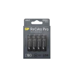 GP ReCyko Pro AA-batteri 2000 mAh 4-pack