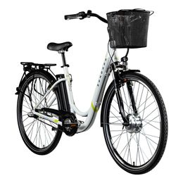 Zündapp Zündapp Z510 E Bike Damenfahrrad ab 155 cm Rücktritt Pedelec 28 Zoll Fahrrad mit tiefem Einstieg Hollandrad mit 3 Gang Nabenschaltung StVZO