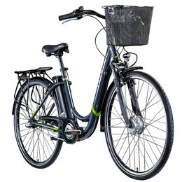 Zündapp Zündapp Z510 E Bike Damenfahrrad ab 155 cm Rücktritt Pedelec 28 Zoll Fahrrad mit tiefem Einstieg Hollandrad mit 3 Gang Nabenschaltung StVZO