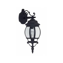 Brilliant Lampe Istria Außenwandleuchte hängend schwarz 1x A60, E27, 60W, geeignet für Normallampen (nicht enthalten) IP-Schutzart: 23 - regengeschützt