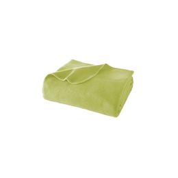 Wohnwohl® Wohndecke uni • Soft-Fleece-Decke • Polarfleece-Decke • Tagesdecke • Kuscheldecke • Viscose-Decke Mischung • Sofaüberwurf • Fleecedecke • Couch-Decke • Überwurf • weiche Tagesdecke • 150 cm x 200 cm • 60% Polyester, 40% Viskose •