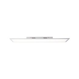 Brilliant Flat LED Deckenaufbau-Paneel 100x25cm silber 1x LED integriert, 32W LED integriert, (Lichtstrom: 3400lm, Lichtfarbe: 2800-6500K)