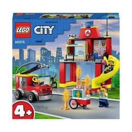 Lego City 60375 LEGO® CITY Feuerwehrstation und Löschauto