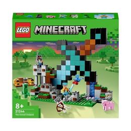 LEGO Minecraft 21244 LEGO® MINECRAFT Der Schwert-Außenposten