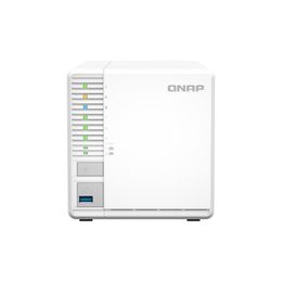 QNAP TS-364-8G 3-Bay 18TB Bundle mit 3x 6TB IronWolf ST6000VN001