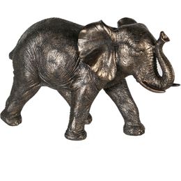 Gilde Tierfigur Elefant "Zambezi" (1 St), goldfarben