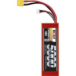 Reely Modellbau-Akkupack (LiPo) 11.1 V 5000 mAh Zellen-Zahl: 3 40 C Hardcase XT90