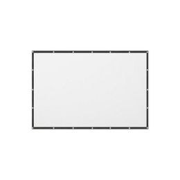 LA VAGUE LV-STA100FP PRO screen 16/9 100 zoll weiß/schwarz Faltrahmenleinwand (Leinwand für Frontprojektion