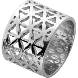 CH.ABRAMOWICZ Silberring Ring Silber 925 Schneeflocken Design 19 (1-tlg)