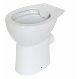 Primaster - Stand-Tiefspül-WC Eta Tiefspüler spülrandlos Standtiefspül wc Toilette