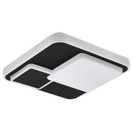 Eglo Leuchten Eglo LEPRESO Deckenleuchte LED Schwarz, Wei&szlig;, 1-flammig