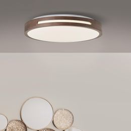 BRILLIANT LEUCHTEN Brilliant Woodbury Deckenleuchte LED Wei&szlig;, 1-flammig