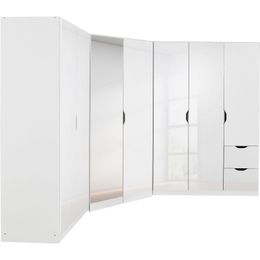 Rauch Schrank-Set »Freiham«, (Set, 3 St.), 3-teilig weiß made_in_germany Alle Elemente einzeln stellbar