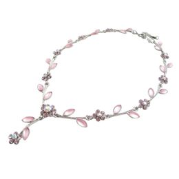 Mugello Collier Kette Fiori rosa Blumenkette schönes Geschenk