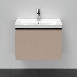 Duravit D-Neo Waschtisch-Unterschrank DE425407575 63,4 x 45,2 cm, Leinen, wandhängend, 1 Auszug