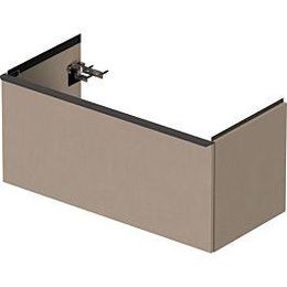 Duravit D-Neo Waschtisch-Unterschrank DE425607575 98,4 x 45,2 cm, Leinen, wandhängend, 1 Auszug