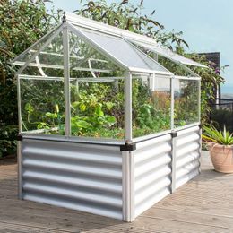 Unterbau für Gaia Jumbo aluminium blank 122 x 83 x 65 cm (l x b x h) - Vitavia