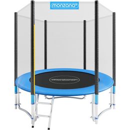 Monzana - Trampolin ø 183/244/305/366/427 cm tüv süd gs Zertifiziert Komplettset inkl. Sicherheitsnetz Leiter Randabdeckung Kindertrampolin