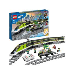 Lego City 60337 Personen-Schnellzug Bausatz, Mehrfarbig