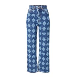MONKI Jeans female Blue size 38