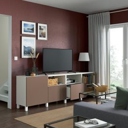 IKEA BESTÅ TV-Bank mit Türen und Schubladen