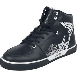 Black Premium by EMP HighCut Sneaker Sneaker high schwarz weiß in EU37