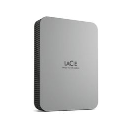 LaCie Mobile Drive Festplatte, 5 TB HDD, 2,5 Zoll, extern, Moon Silver