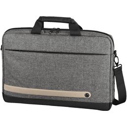 Hama Terra 15.6 Zoll Notebooktasche Umhängetasche für Universal aus 100% Recyceltem Polyester, Grau