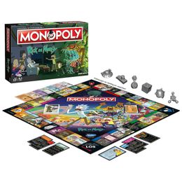 Winning Moves Monopoly Rick and Morty Edition Brettspiel Gesellschaftsspiel Spiel deutsch