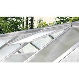 Dachfenster für Gewächshaus 'Calypso' aluminium eloxiert - Vitavia