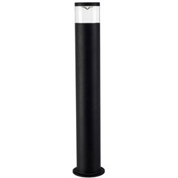 LED Außen-Stehlampe HAVIT LIGHTING "HIGHLITE" Lampen Gr. 1 flammig, Ø 6,3 cm Höhe: 45 cm, schwarz Außenstandleuchten