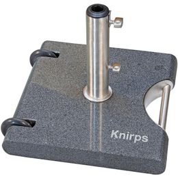 Knirps - Trolley-Granitsockel mit Rollen, 40 kg