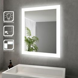 Badspiegel Lichtspiegel 60x50cm Spiegel Wandspiegel IP44 - Sonni