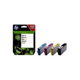 HP 364 / N9J73AE 4-Pack (Black Yellow Cyan Magenta) Ink - Tintenpatrone 4 Farben