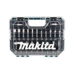 Makita Fräser-Set D-74778, 22-teilig 8mm Schaft Materialeignung: Holz Schaft: Ø 8 mm Anzahl: 22 -teilig Material: HM (Hartmetall)
