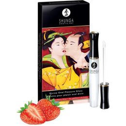 Shunga Lipgloss „Divine Oral Pleasure Gloss“ mit prickelndem Kalt-Warm-Effekt