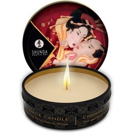Shunga Massagekerze “Mini Massage Candle“ mit sanft subtilem Duft