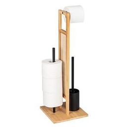 Wenko WC-Garnitur Rivalta Allegre braun Holz