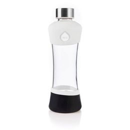 Equa Trinkflasche Active, Borosilikatglas, 550 ml, weiß