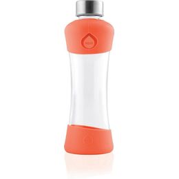 Equa Trinkflasche Active, Borosilikatglas, 550 ml, orange