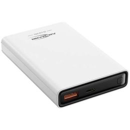 Ansmann PB222PD Powerbank 10000 mAh LiPo USB-A, USB-C® Weiß