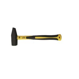 Vago-Tools Schlosserhammer Fiberglasstiel 800 g Schlosser Hammer Hämmer Stielschutz