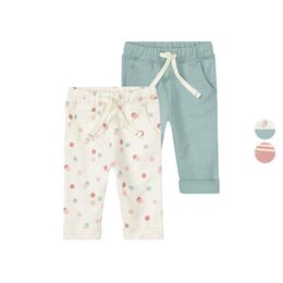 lupilu® Baby Jogginghosen, 2 Stück, aus reiner Bio-Baumwolle