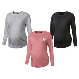 Esmara® Damen Umstands-Sweatshirt mit Bündchen